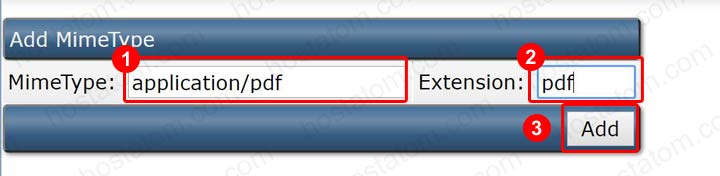 วิธีใช้งาน Mime Types ใน Directadmin Control Panel - HostAtom Knowledge Base