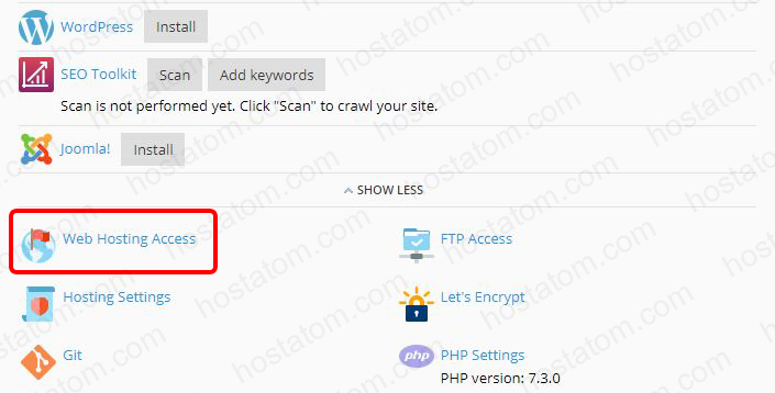 การเปลี่ยนรหัสผ่าน FTP ระดับ admin ใน plesk - HostAtom Knowledge Base