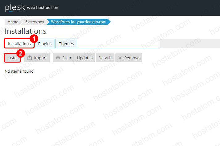 การติดตั้ง Wordpress ผ่าน Wordpress Toolkit บน Plesk Hostatom Knowledge Base