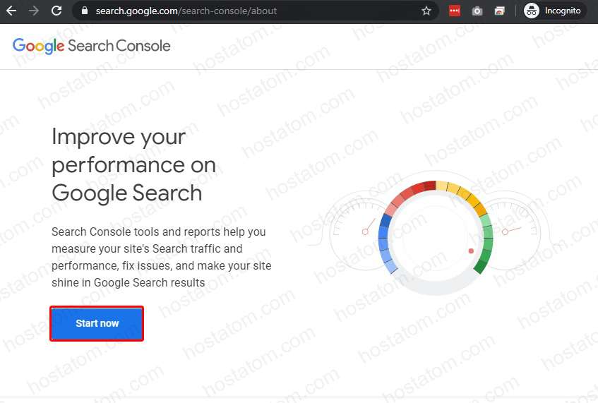 วิธีเพิ่มเว็บไซต์เข้า Google Search Console - HostAtom Knowledge Base