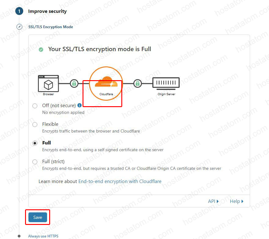 การเพิ่มโดเมนบน CloudFlare - HostAtom Knowledge Base