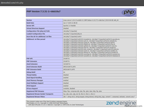 วิธีการตั้งค่า Virtual Host กับการใช้งานหลายโดเมนบน Debian 10 - hostatom Knowledge Base